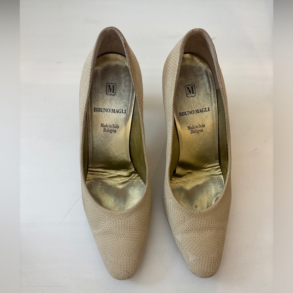 Bruno Magli | Shoes | Bruno Maglo Made In Italy Heels Size 75 | Poshmark